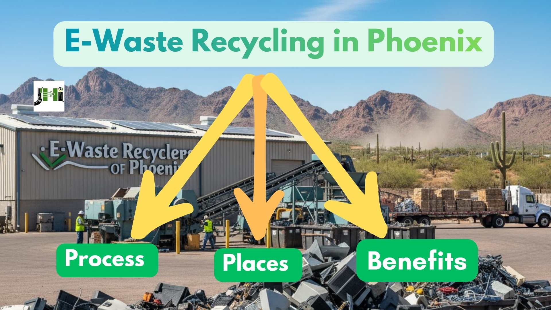 E-Waste Recycling in Phoenix, AZ Process Places & Benefits