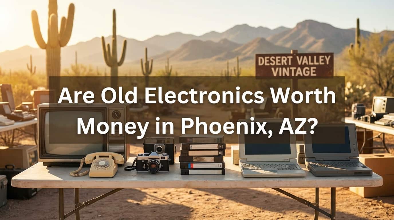 Sell Old Electronics Phoenix AZ | Get Cash Today 2026