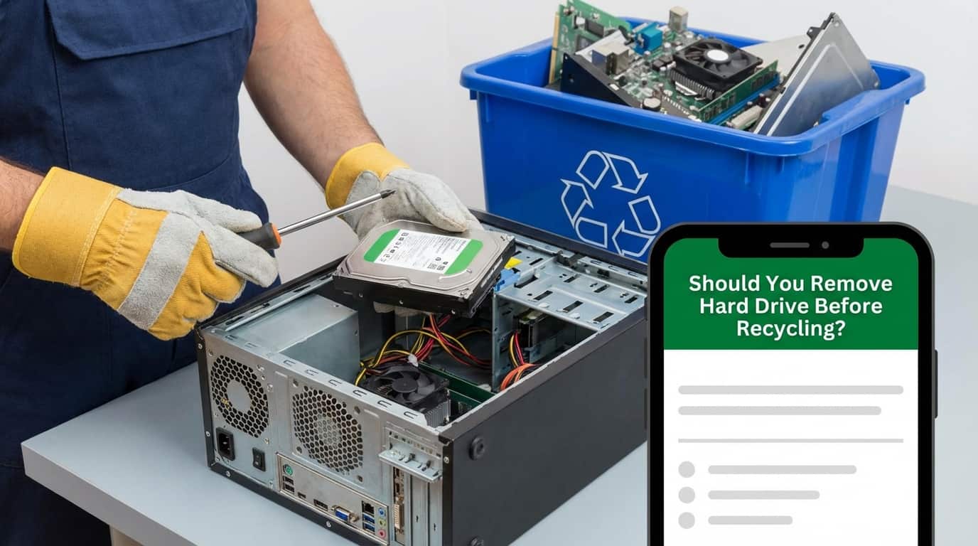 Should You Remove Hard Drive Before Recycling?